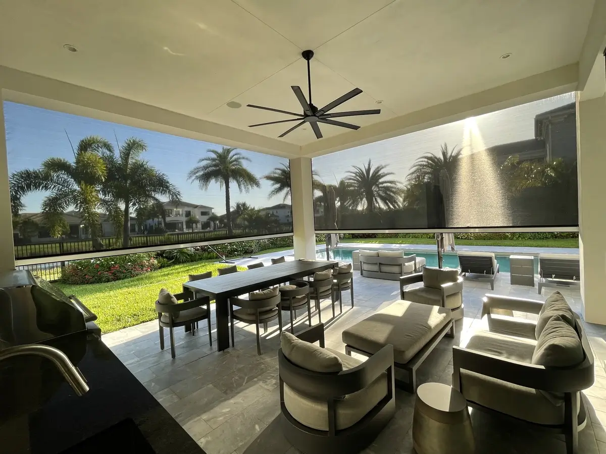 Fenetex Pergola Screens | Retractable Shade Solutions