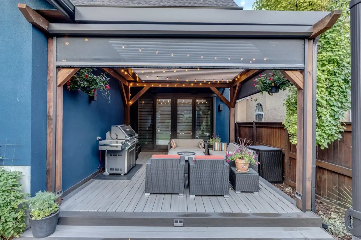 Nashville Motorized Louvered Pergolas: Smart & Automated Patio Cover